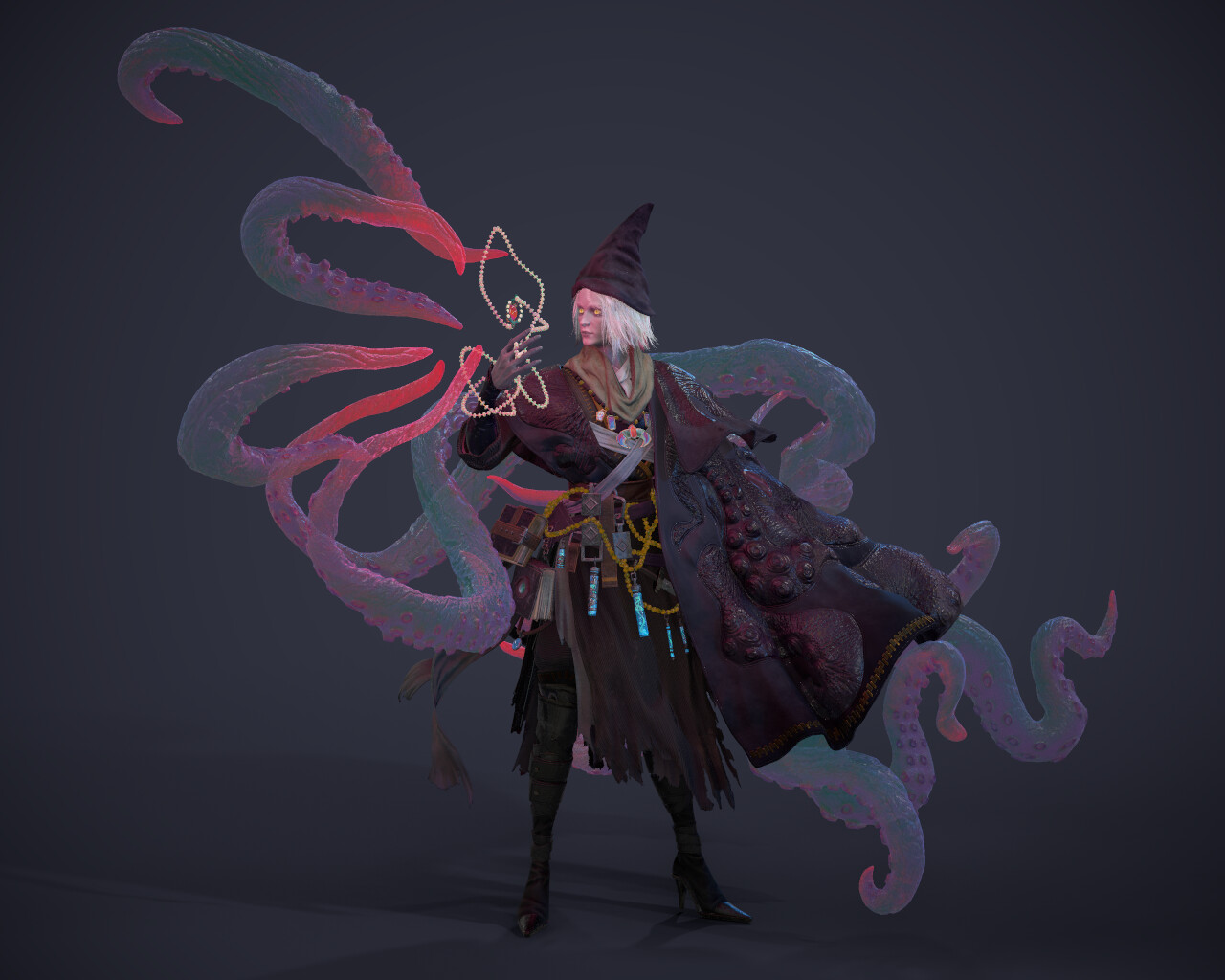 ArtStation - Octopus Cape 3D