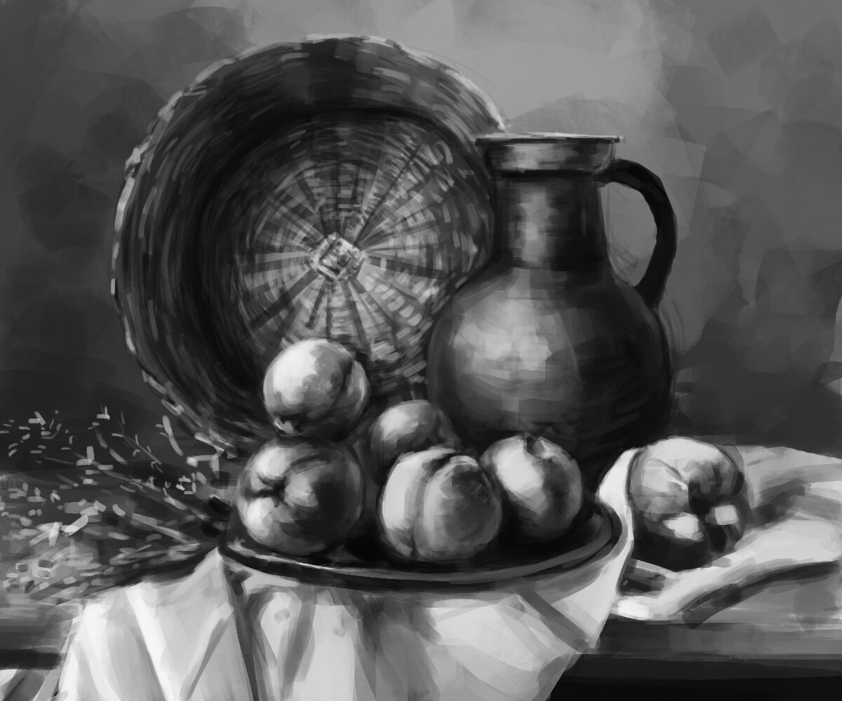 ArtStation - Value Study_ March