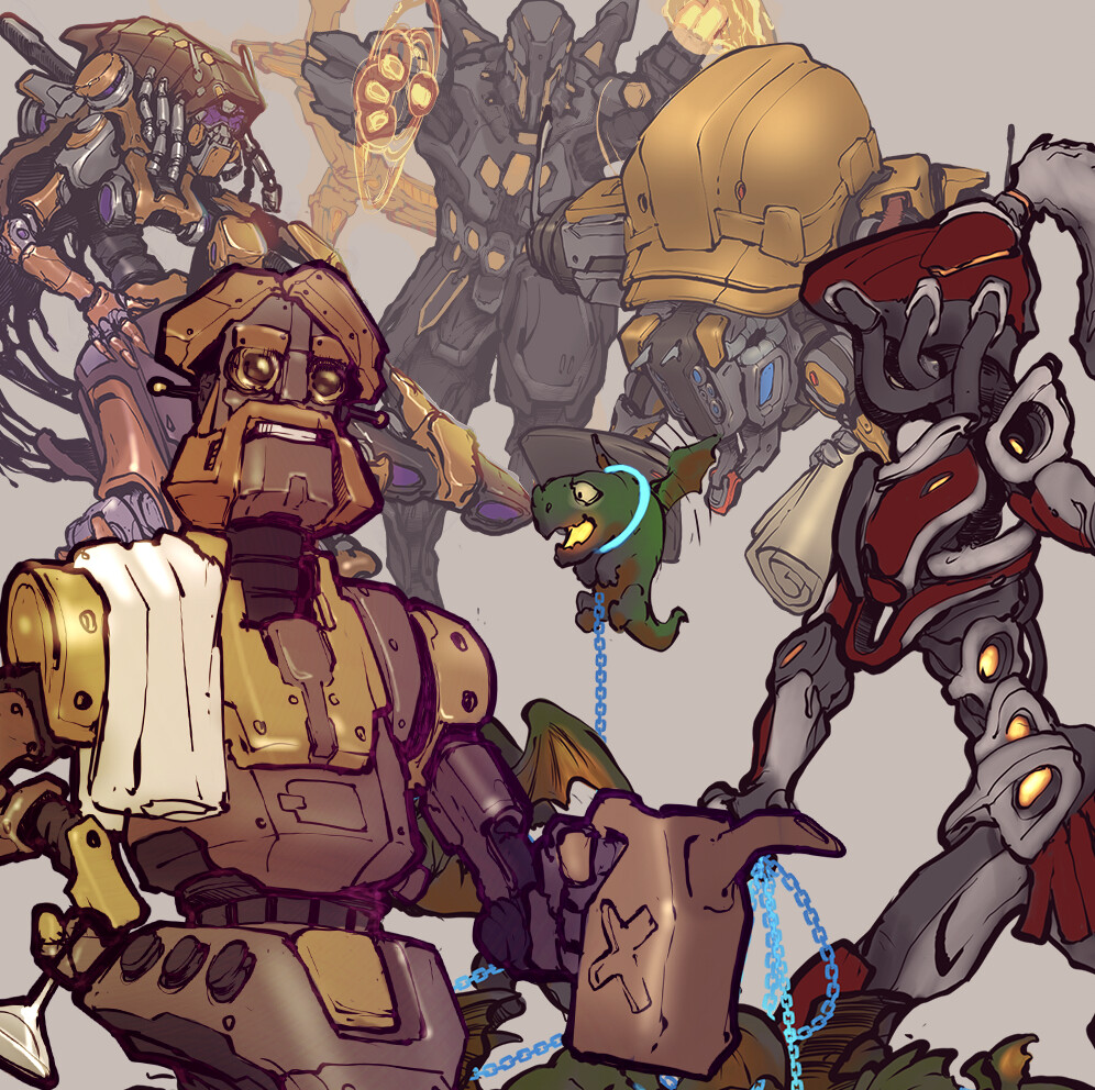 ArtStation - robots 3
