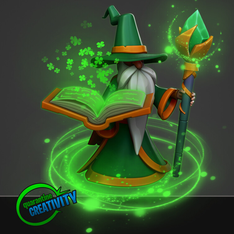 ArtStation - Fantasy Wizard