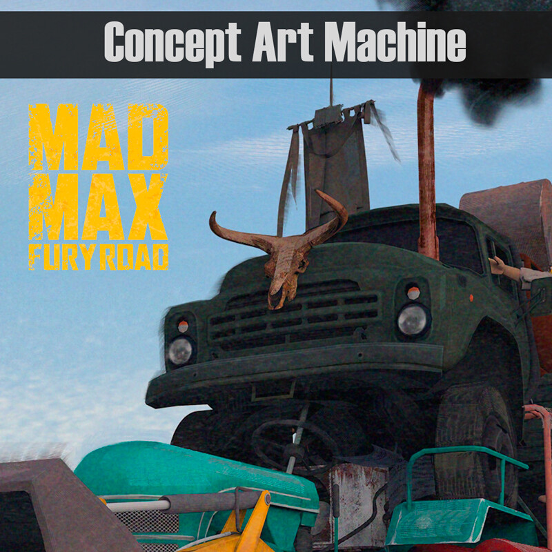 ArtStation - concept art "Mad Max"