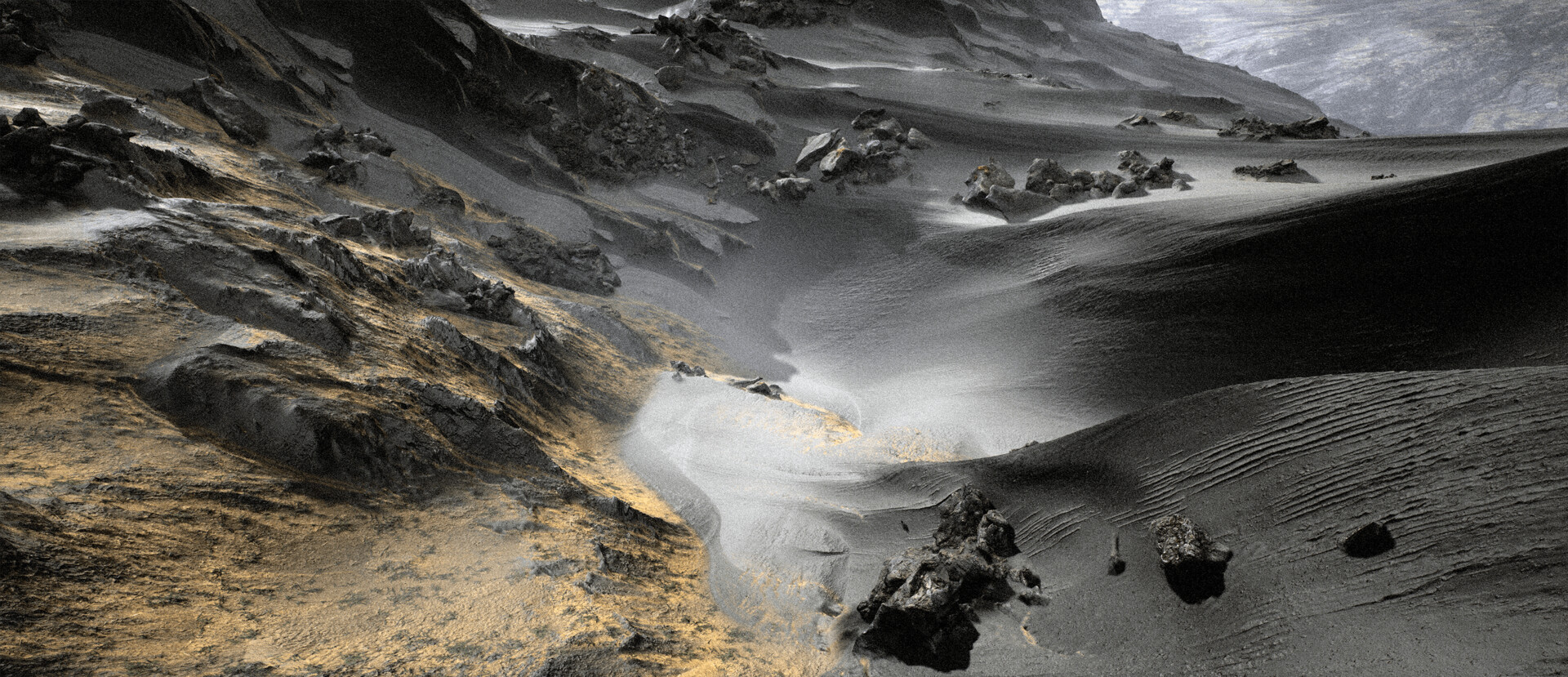 ArtStation - Biome transition wip