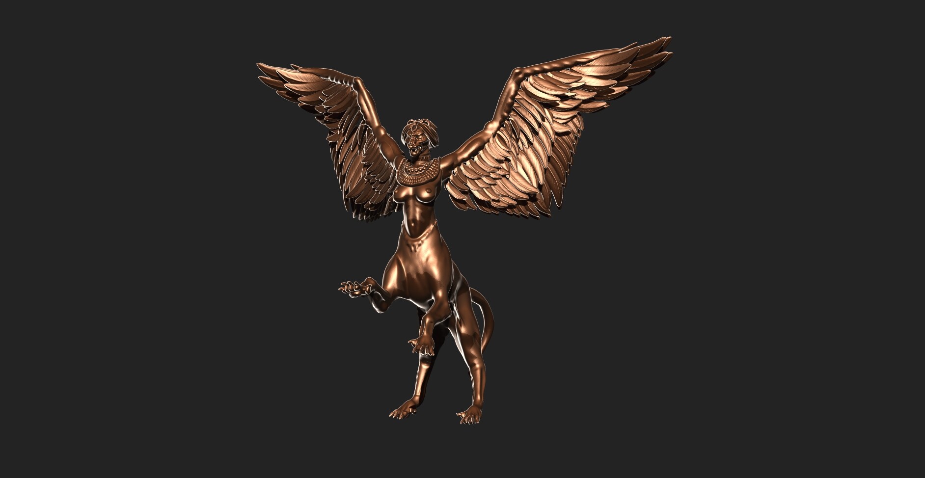 ArtStation - Ancient Winged Sphinx
