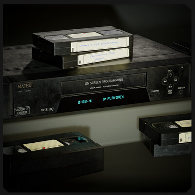 ArtStation - VHS Player