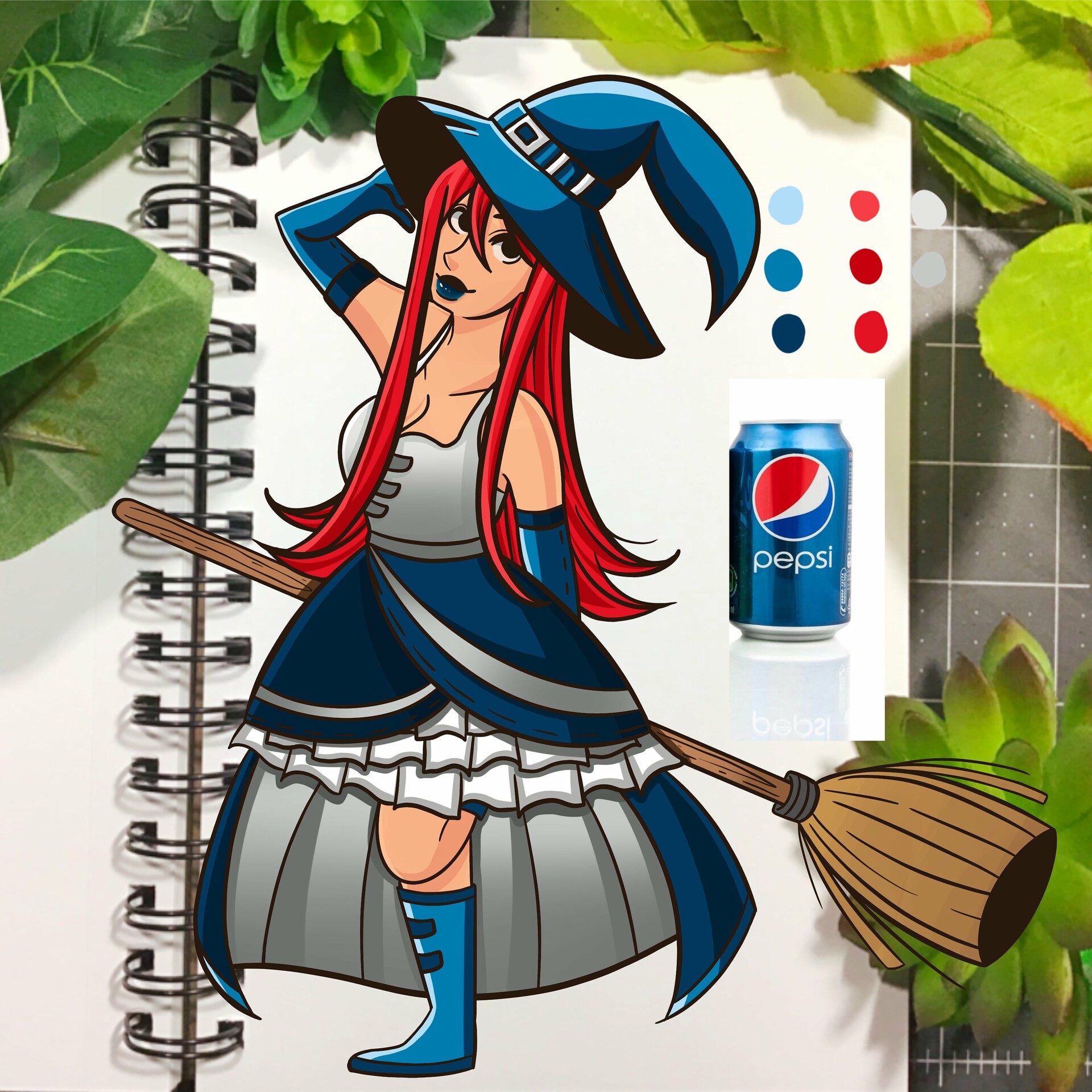 ArtStation - Pepsi (Character Design)