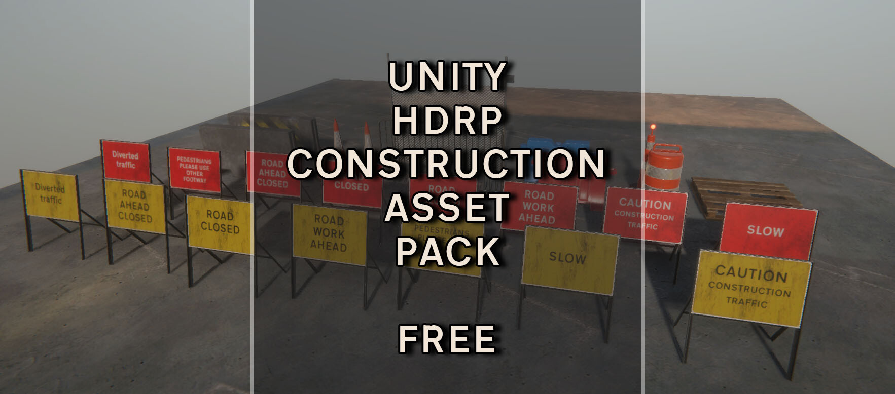 ArtStation - UNITY HDRP *Free* Asset Pack - Link in Description!