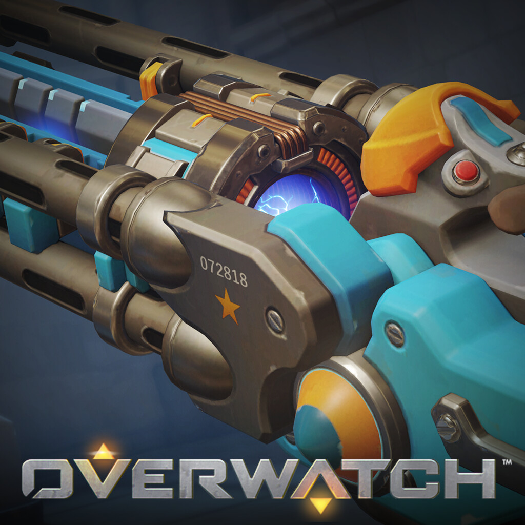ArtStation - Overwatch - Flying Ace Winston Weapon