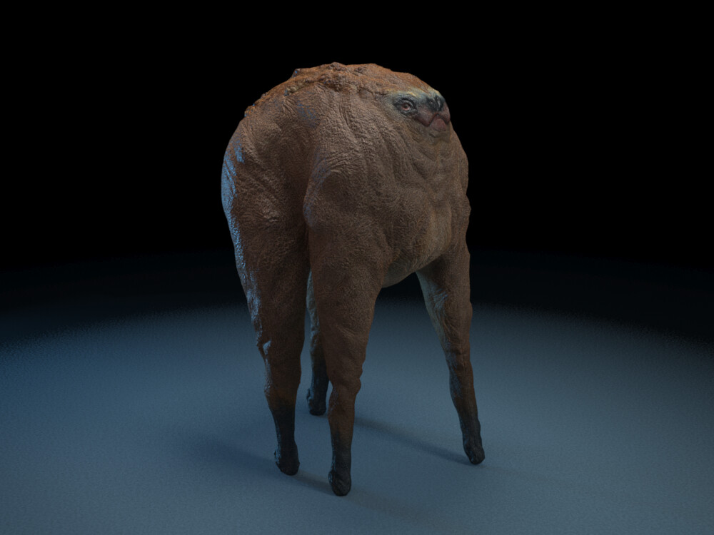 ArtStation - 3D Muscle simulation on 3D Studio Max