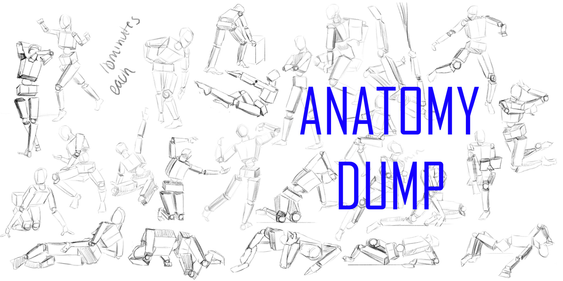 ArtStation - Month of Anatomy/ Perspective