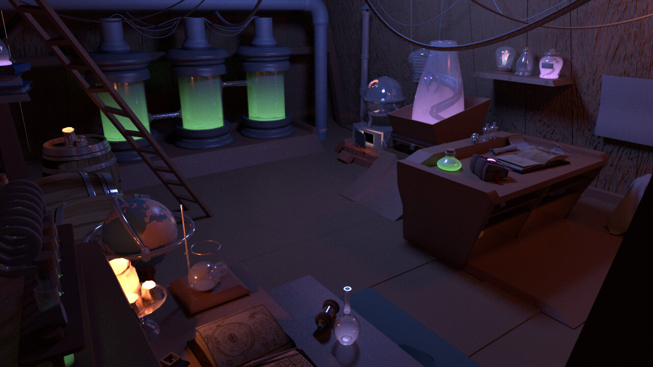 ArtStation - 3D Laboratory