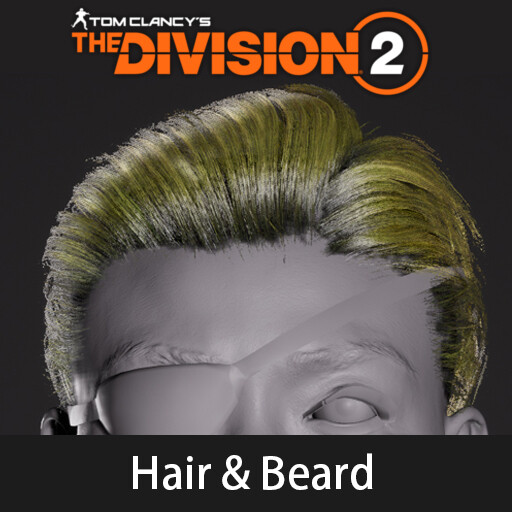 ArtStation - Hair & Beard for Division2