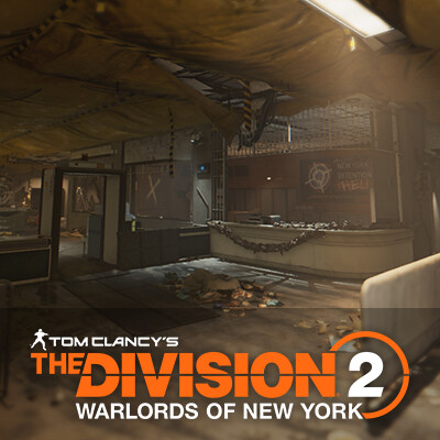 ArtStation - Entrance - The Tombs - The Division 2: Warlords of New York