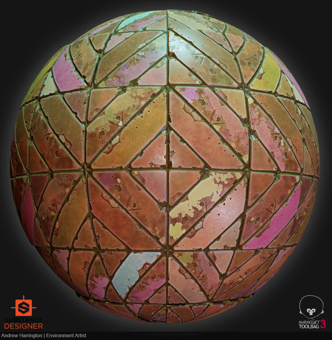 ArtStation - Stylized Ground Tiles