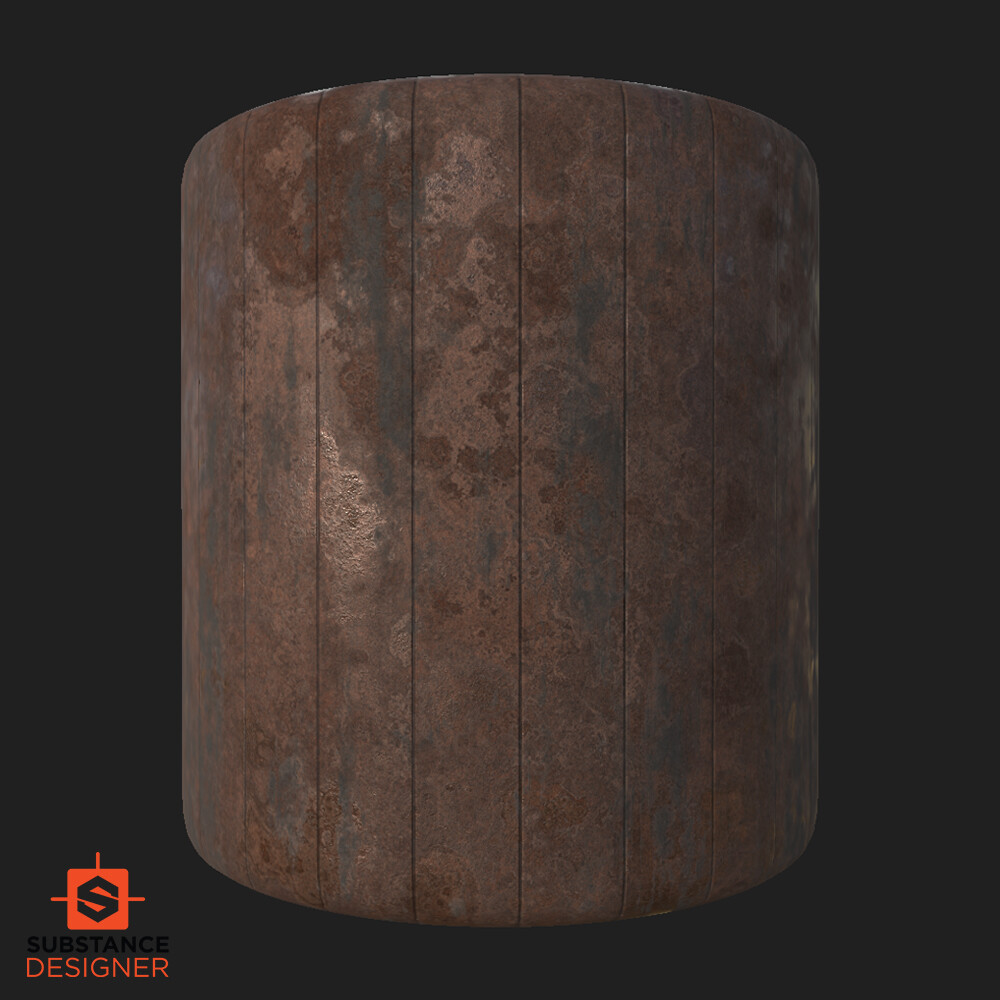 ArtStation - Rust Metal