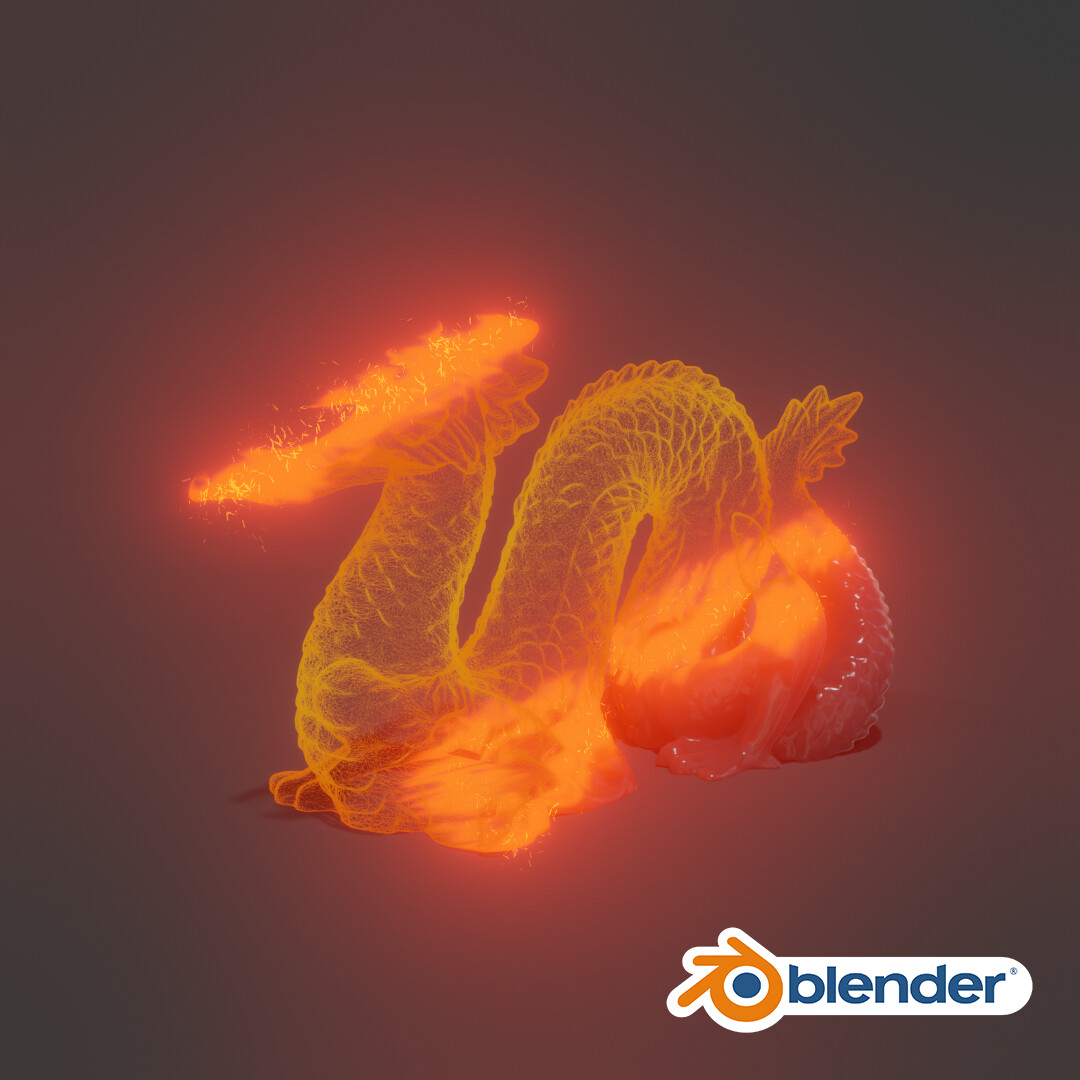 ArtStation - Dragon Fire Shader [Free Download]