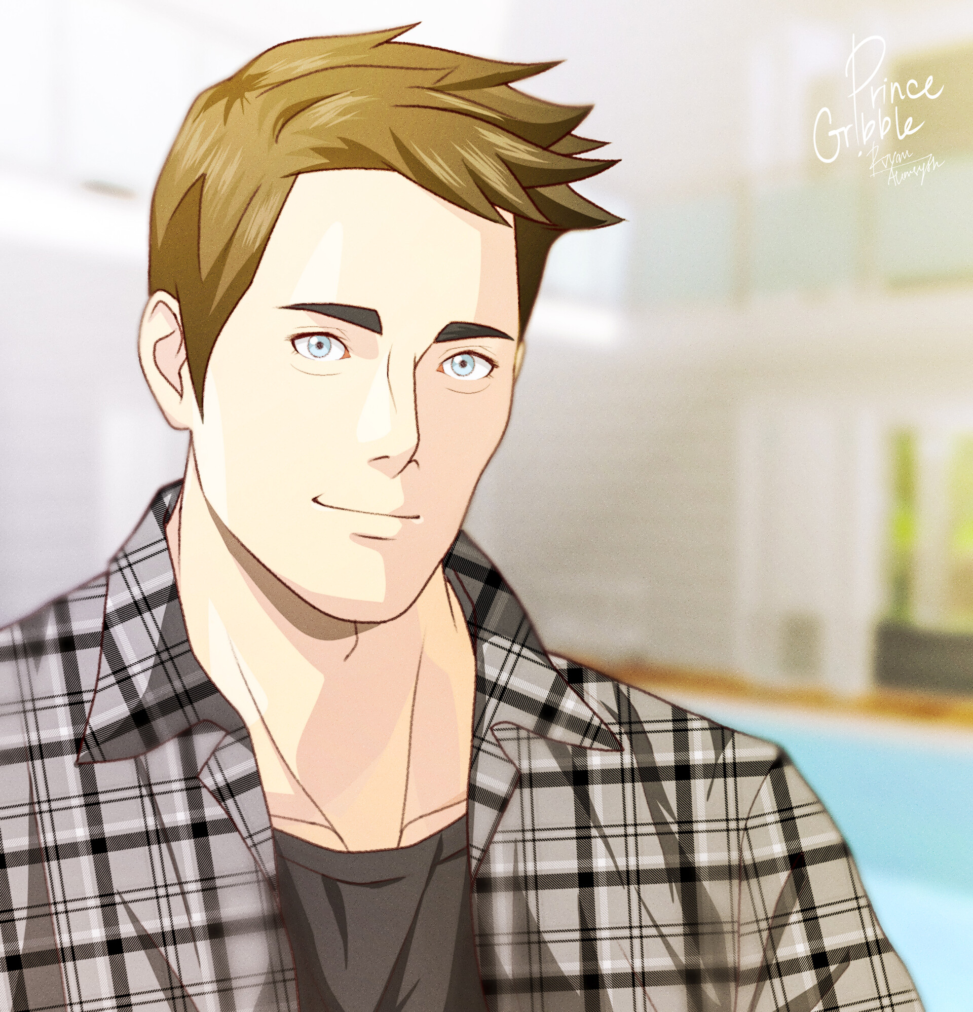 ArtStation - Arthur Harold - Bright Selfie