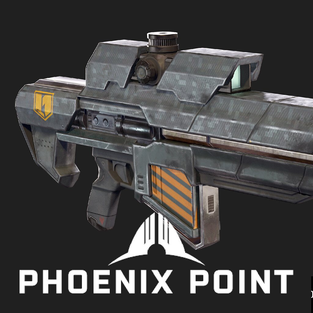 ArtStation - PHOENIX POINT - Sniper Rifle