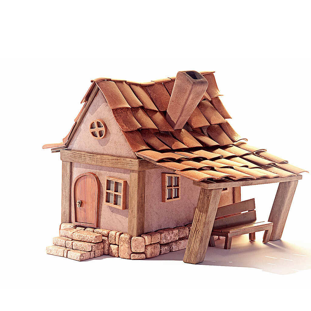 ArtStation - Cartoon house