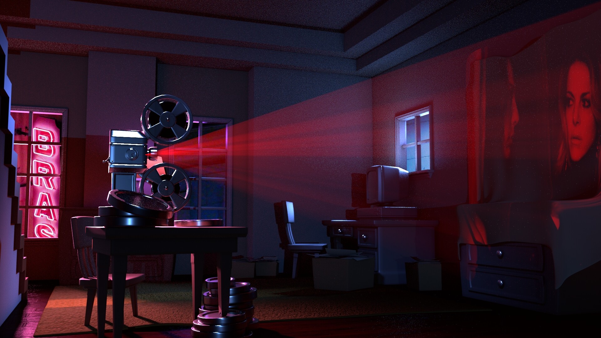 ArtStation - Interior Lighting- Lighting I Breakdown