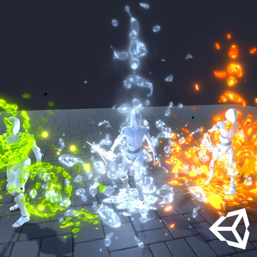 ArtStation - VFX tutorials: Liquid effects with water, lava and poison