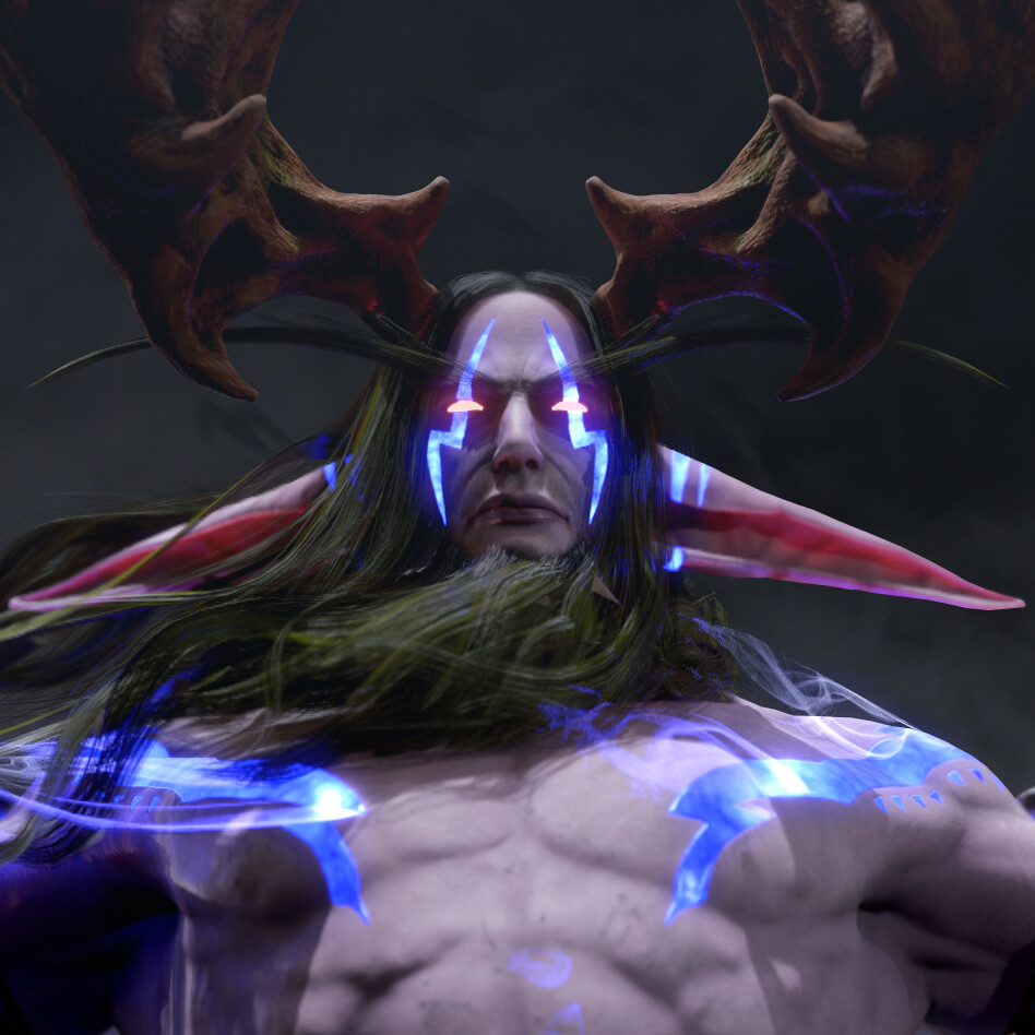 ArtStation - Malfurion Stormrage - fan art