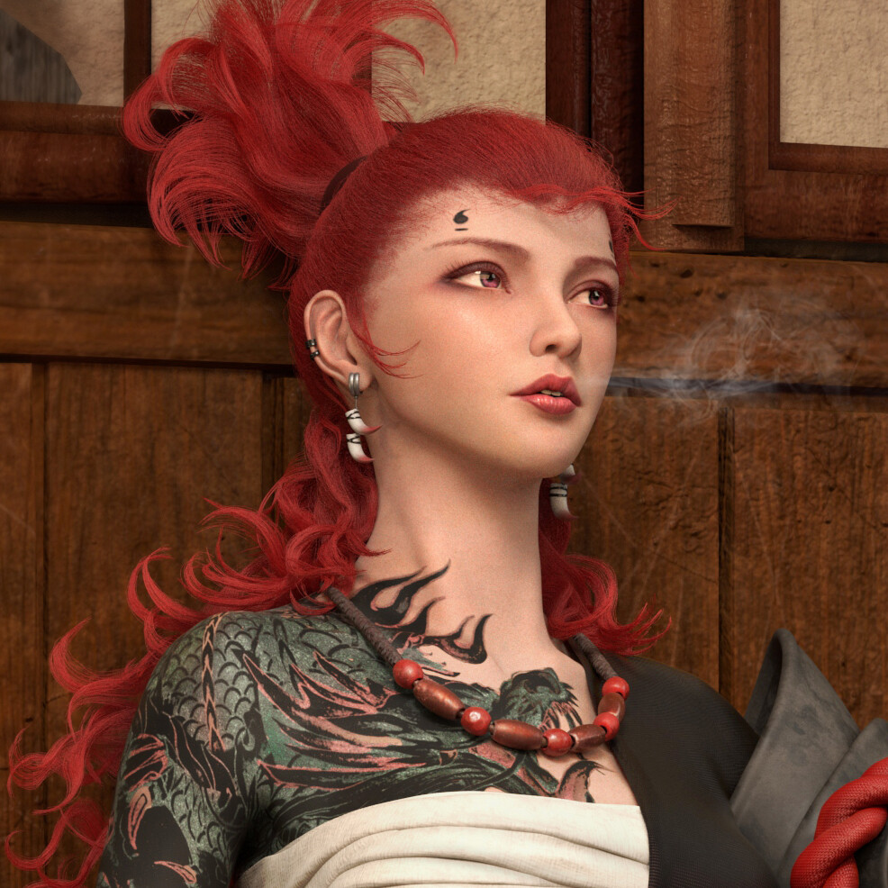 ArtStation - 妖 —— さむらい