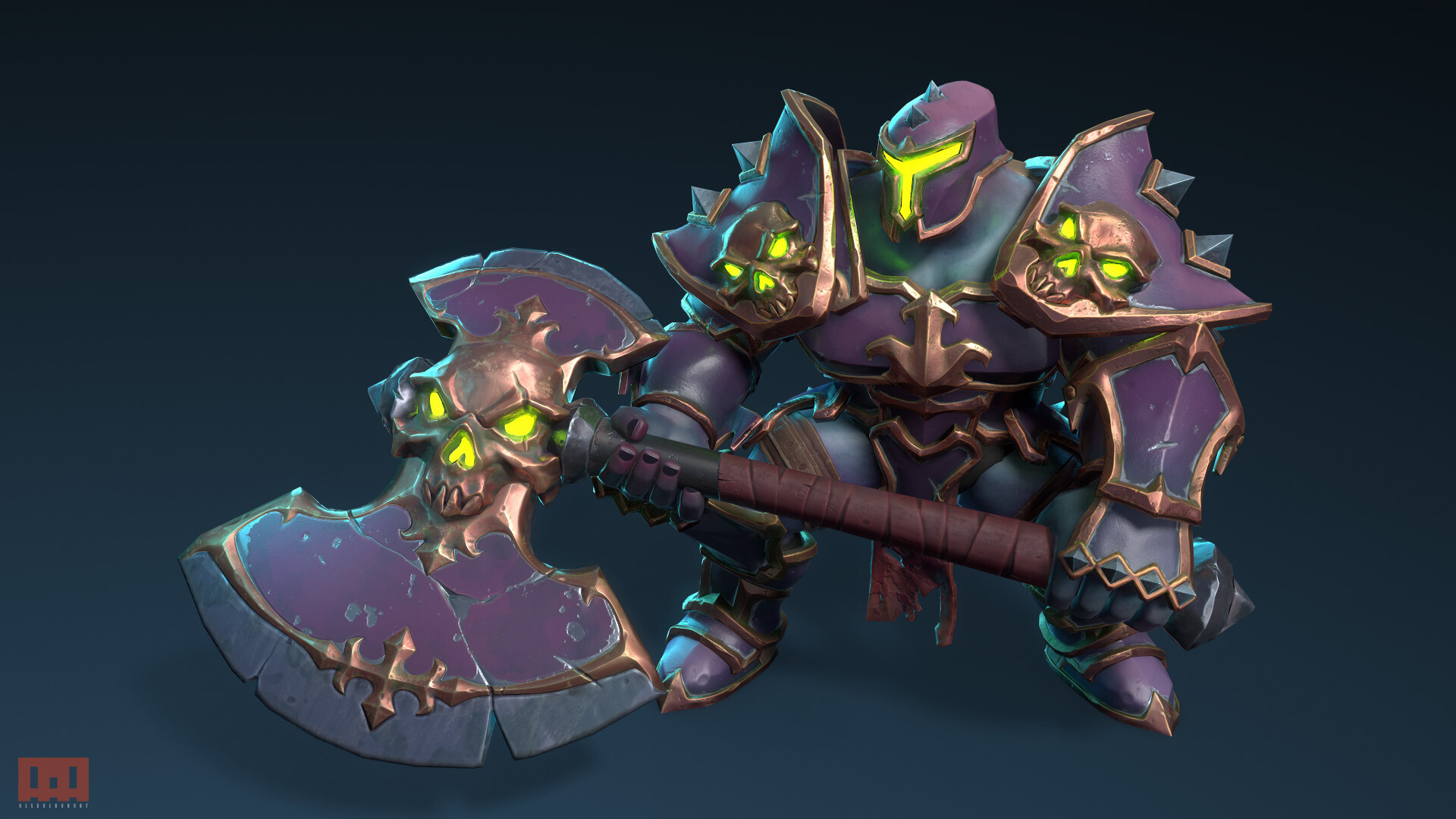 ArtStation - Dark Axe Knight