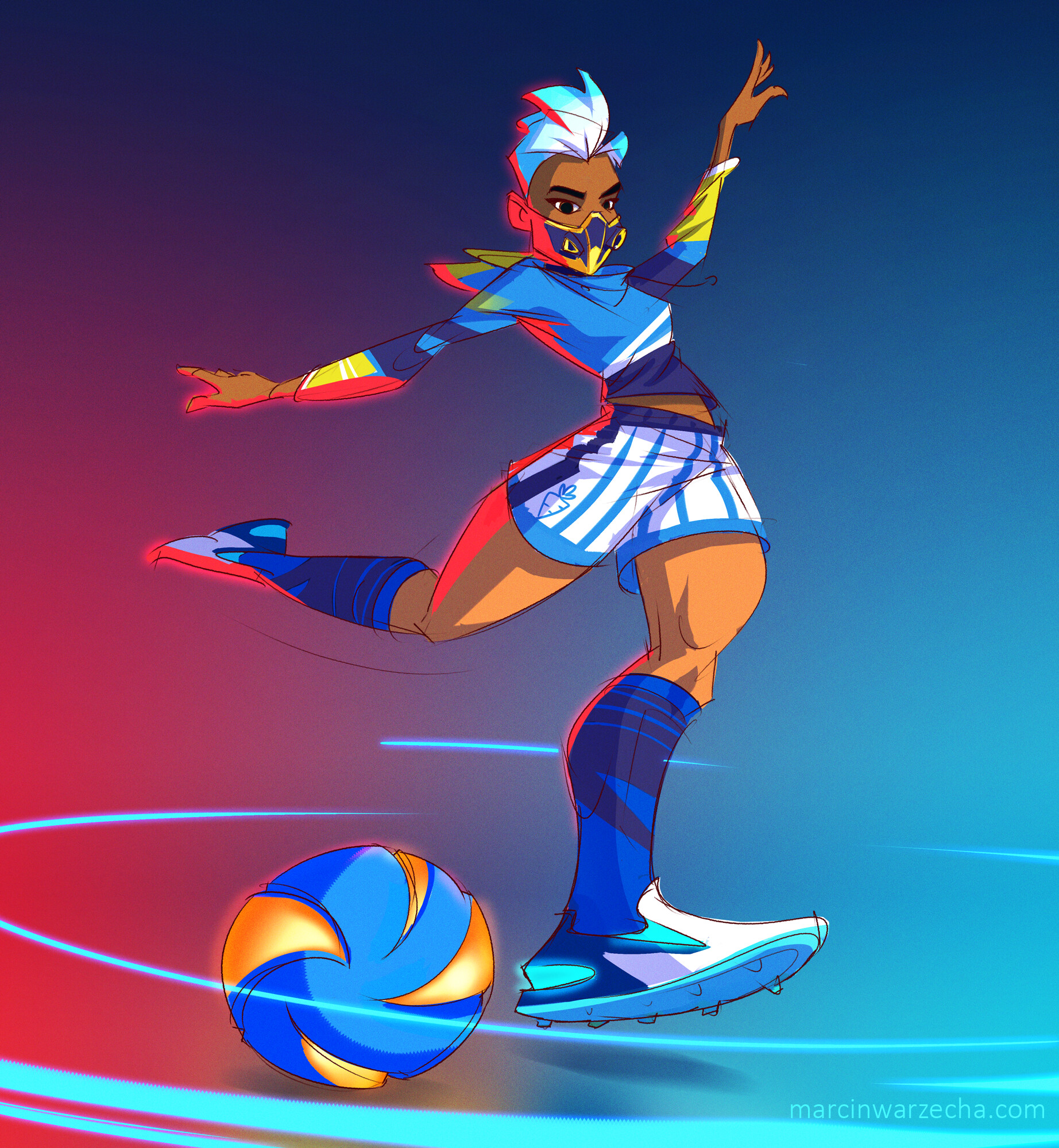 ArtStation - Soccer 2066