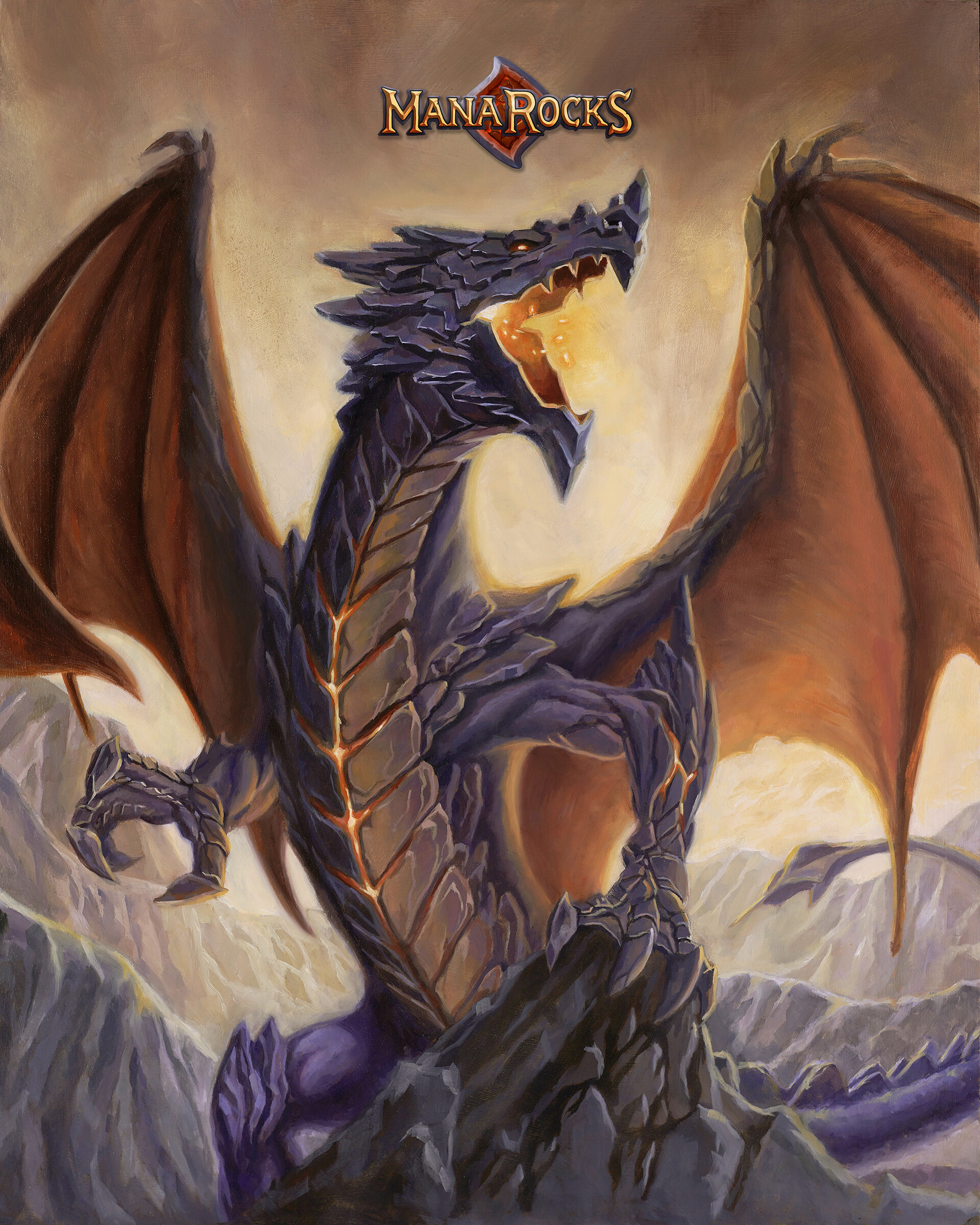 ArtStation - Matiat Stone Dragon