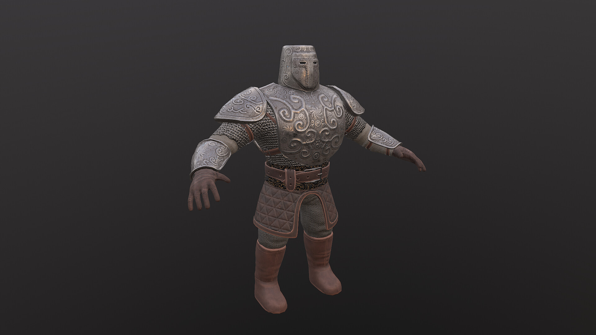 ArtStation - Knight- stylized_texture