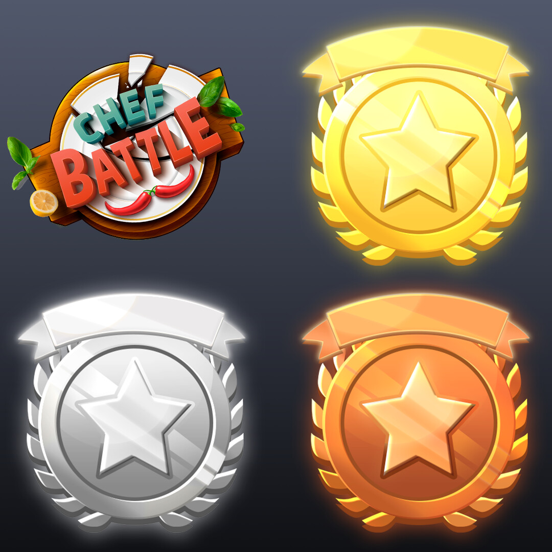 ArtStation - Chef Battle - UI