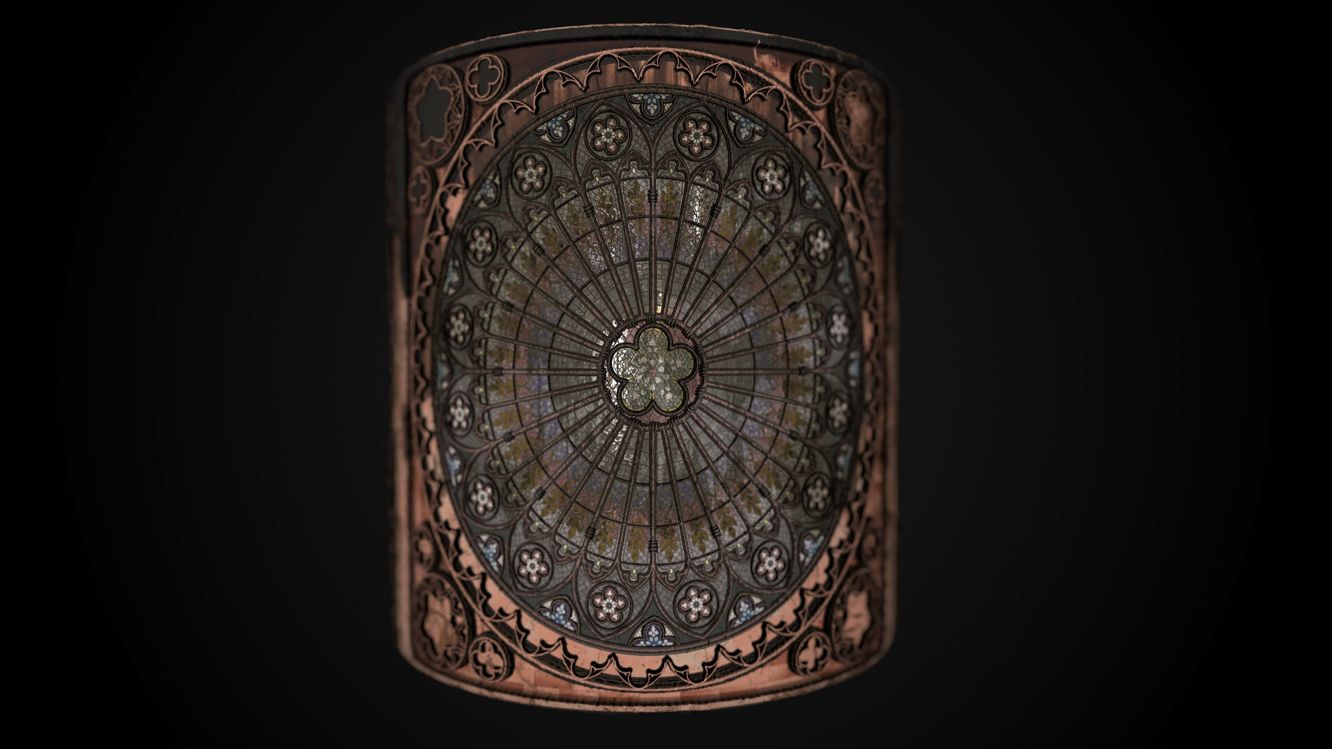 ArtStation - Gothic Cathedral Window - Substance Designer