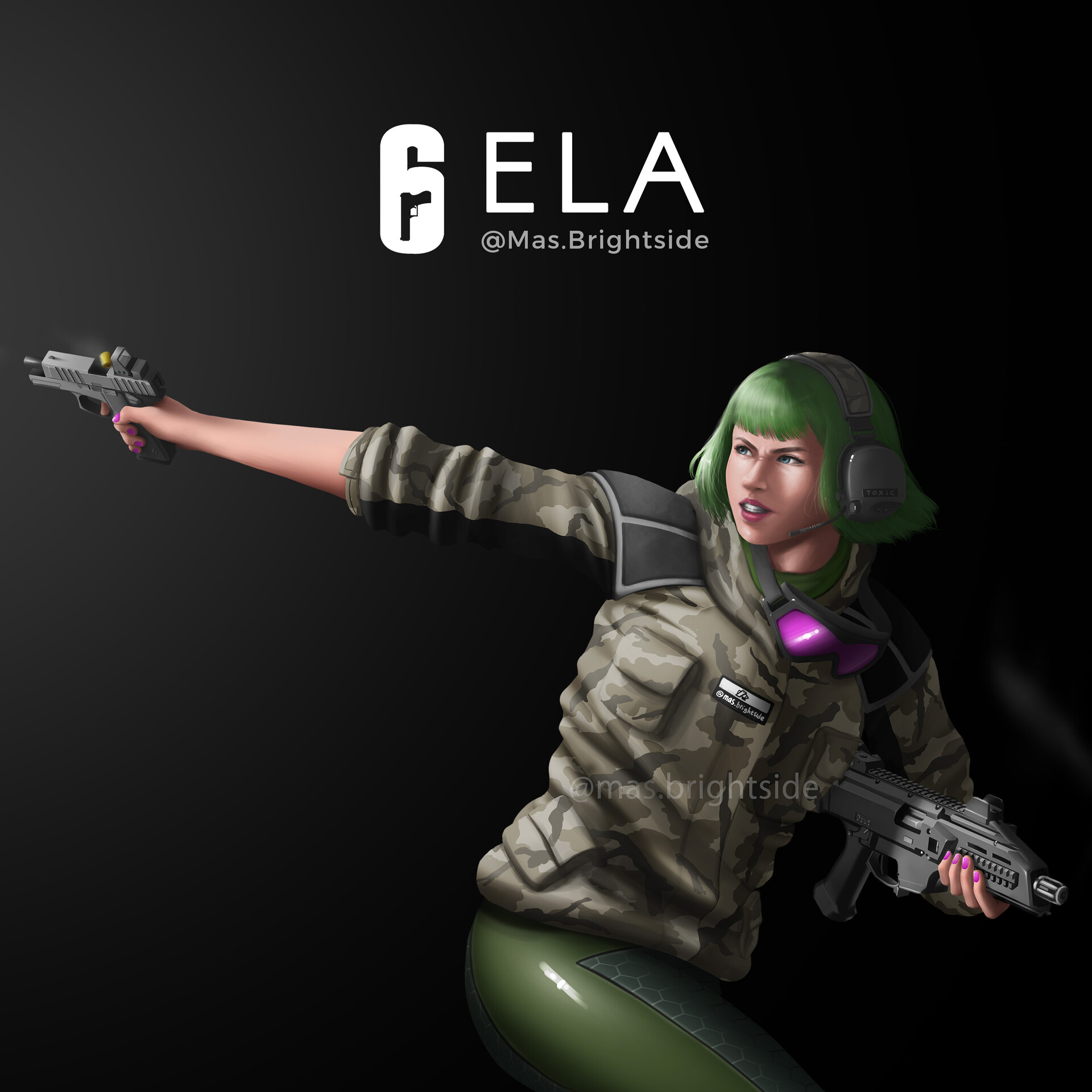ArtStation - Ela Bosak Fanart (Rework)