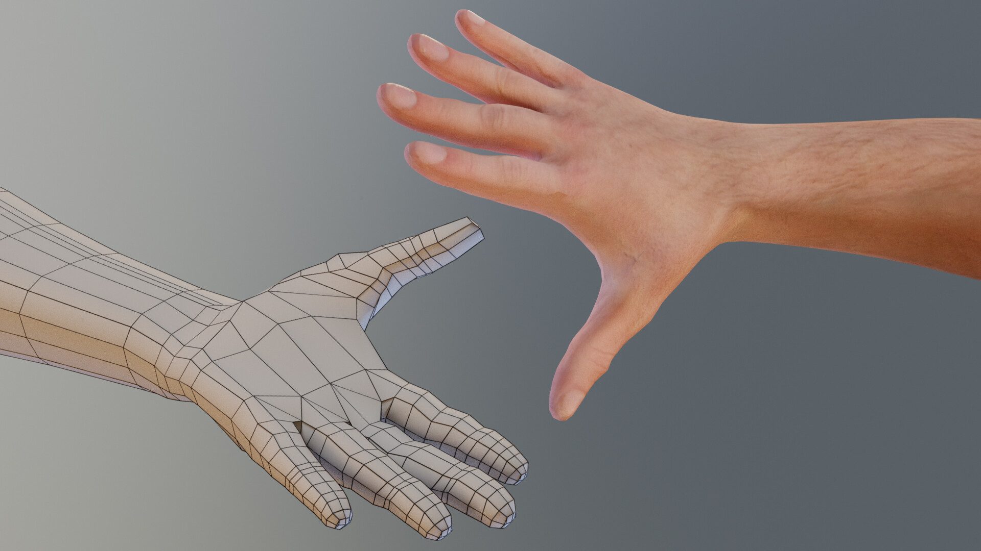 ArtStation - Rigged Hand Model