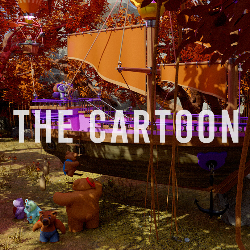 ArtStation - Lair of Forgotten Bears: The Cartoon