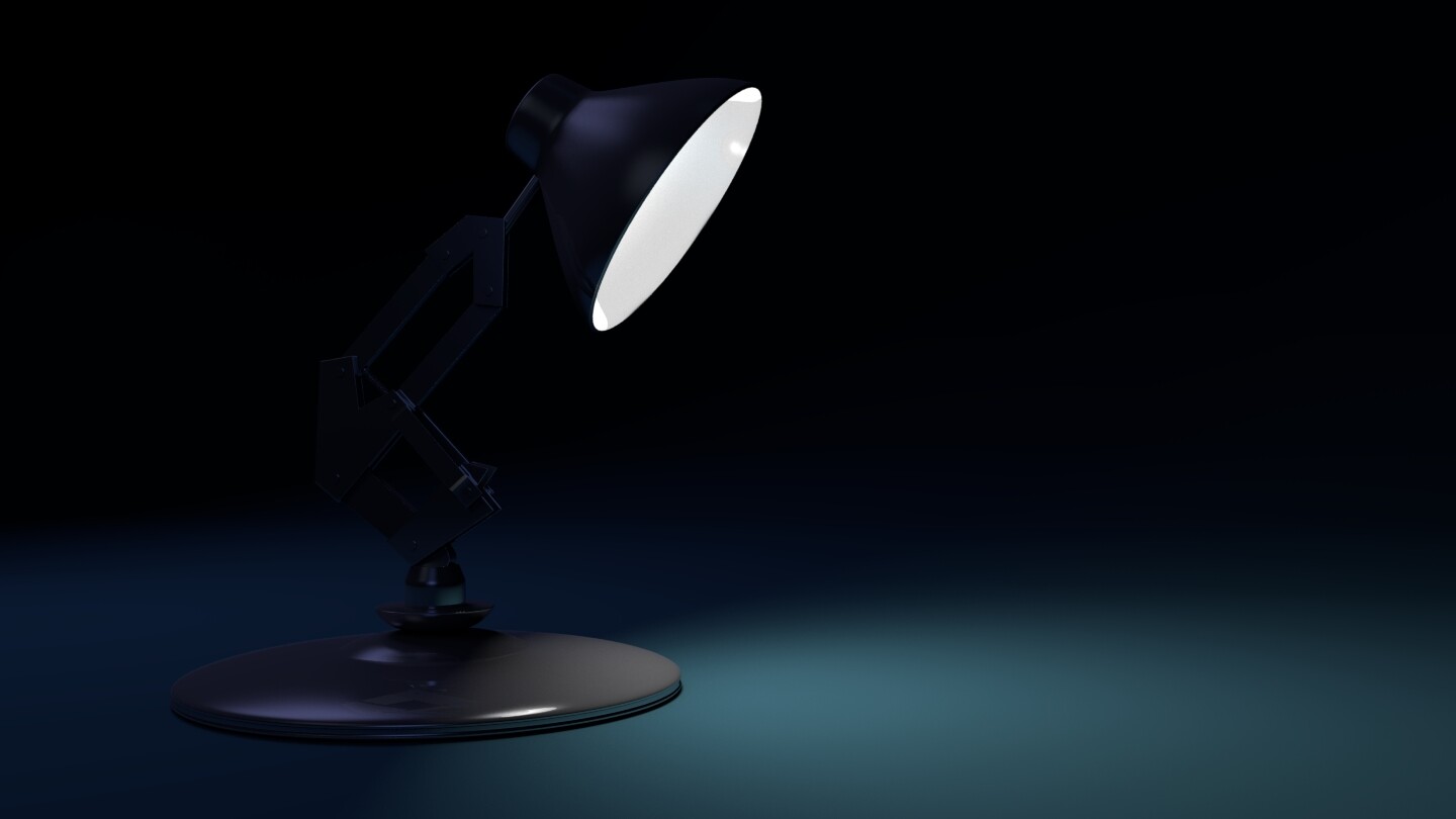 ArtStation - Pixar Lamp