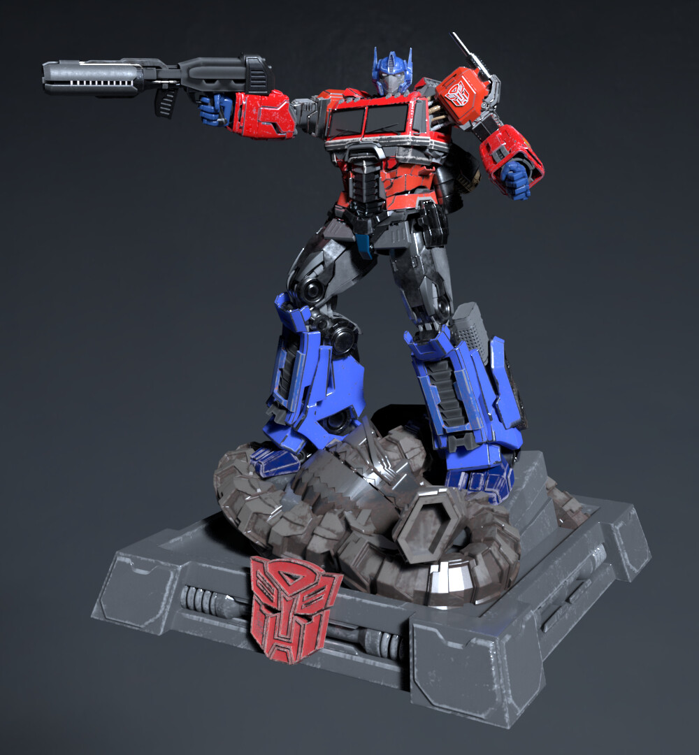 ArtStation - Optimus Prime 3d model