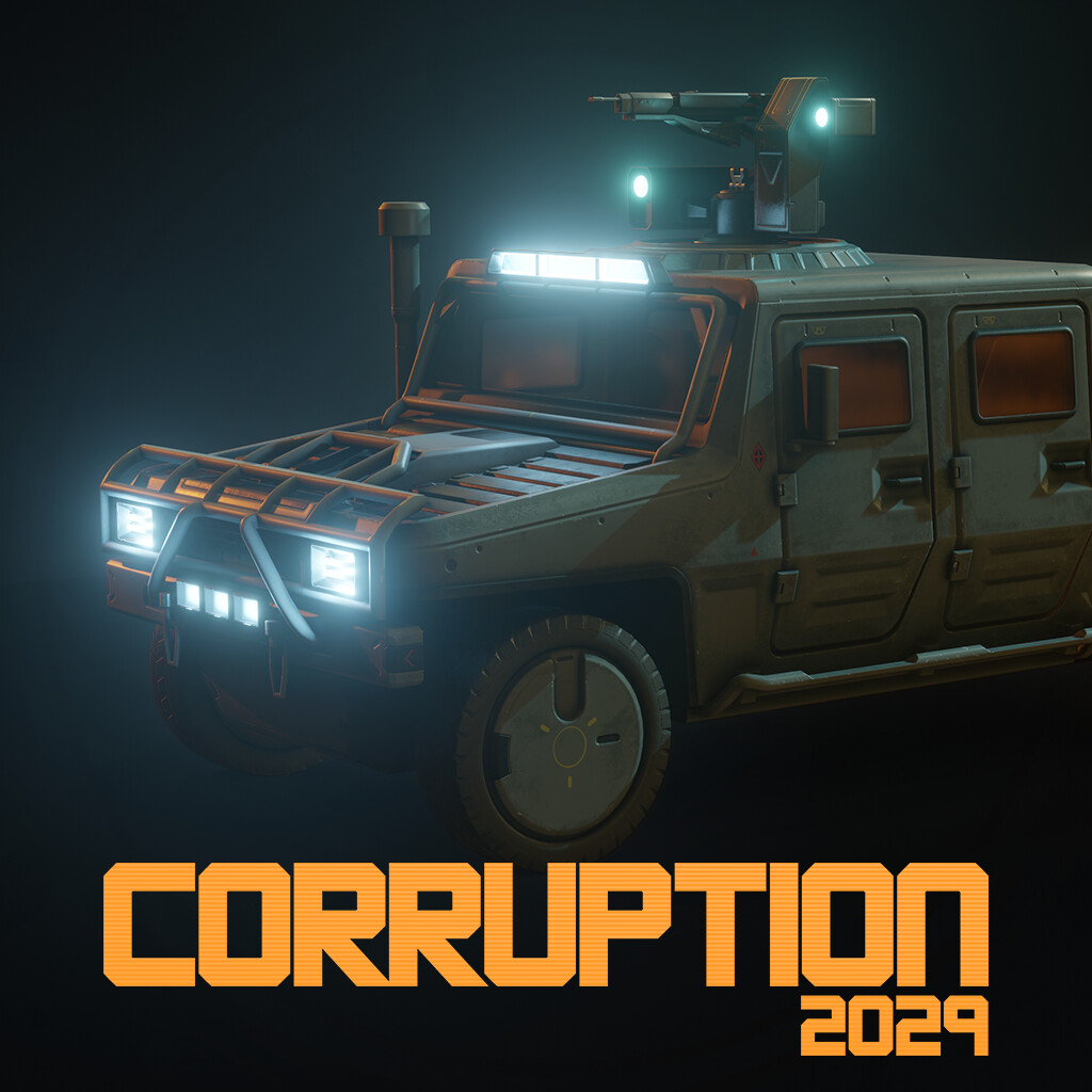 ArtStation - Corruption 2029 | HUMMER