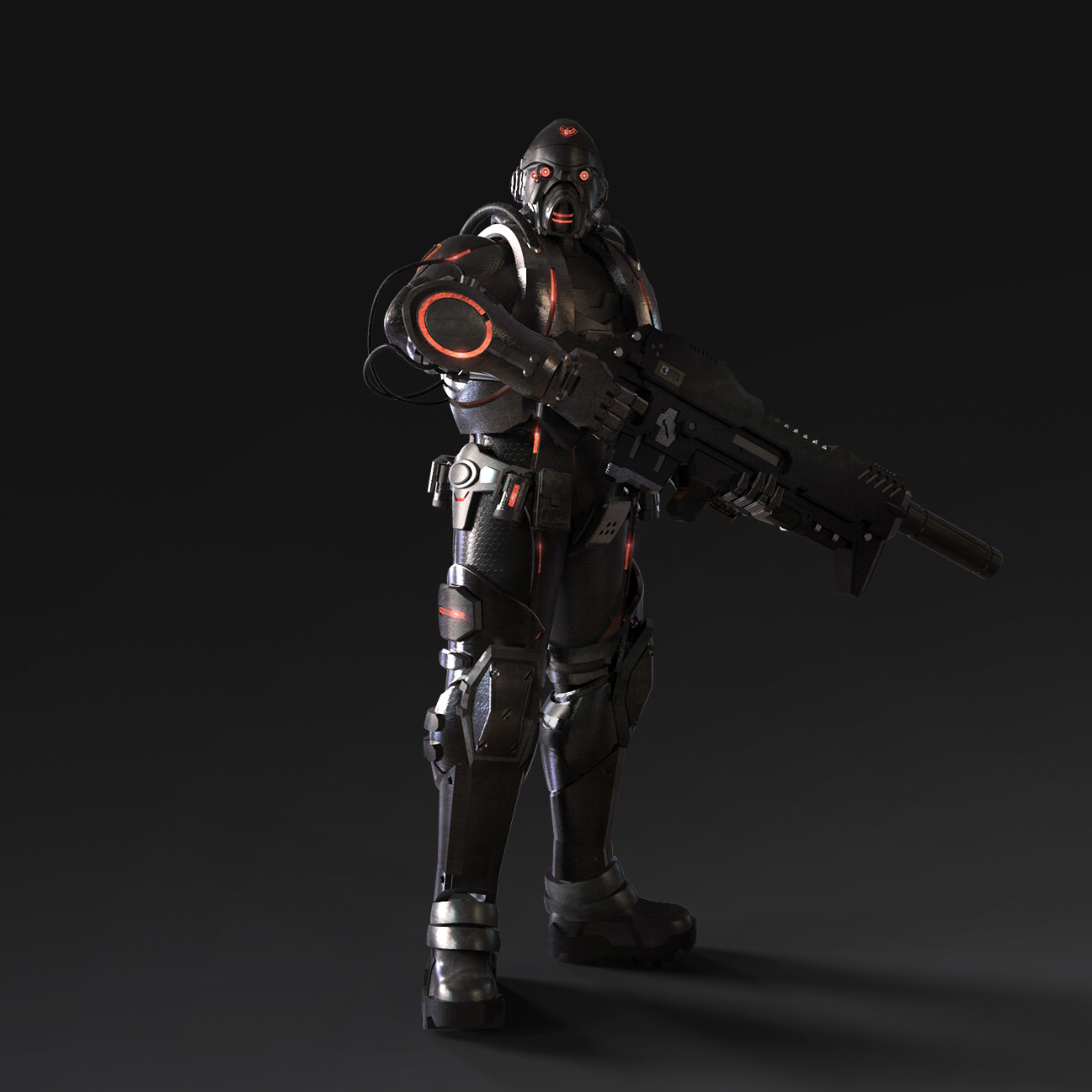 ArtStation - Starcraft Specter render