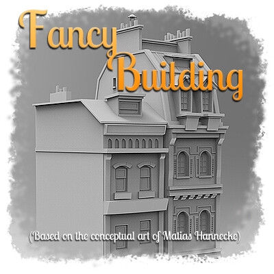 ArtStation - Fancy Building