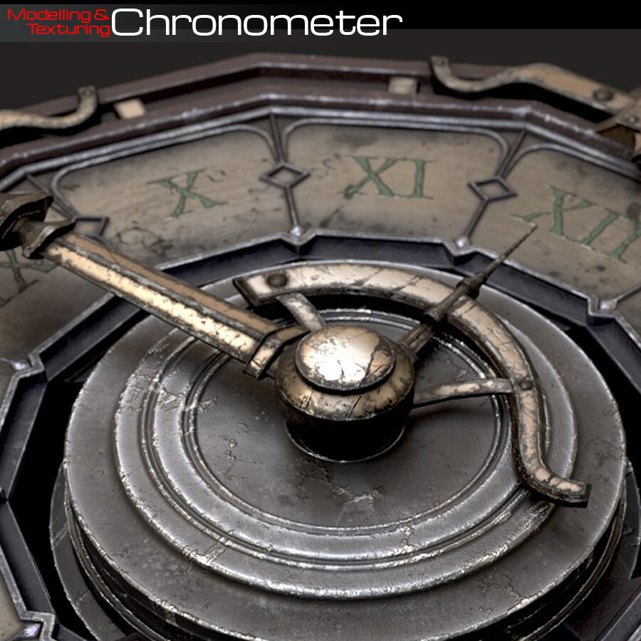 Douglas3d - Wall Chronometer [:FFXIV Fan Art:]