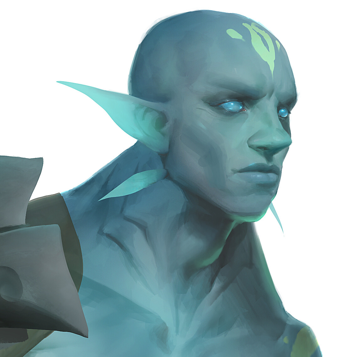 ArtStation - Sea Man - from live stream