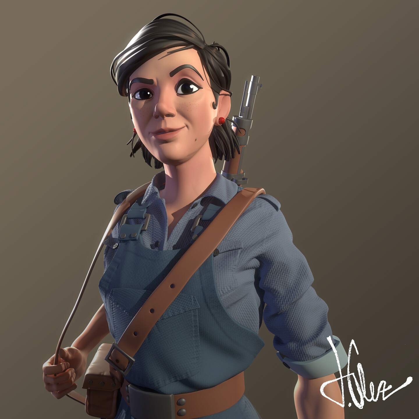 ArtStation - Guerrilla Girl