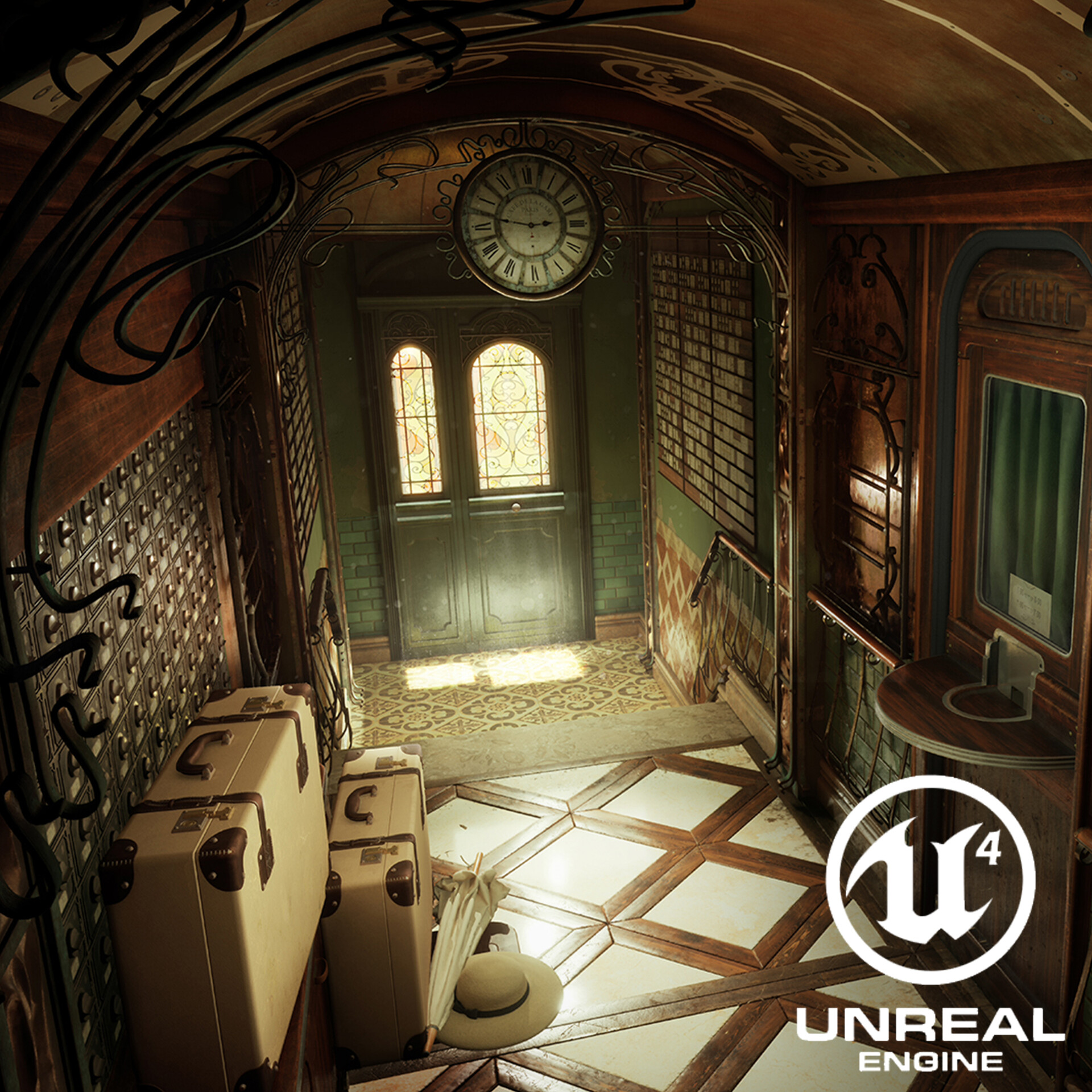 ArtStation - Corridor scene