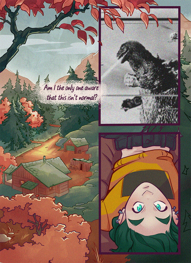 ArtStation - Howling woods - Original Comic