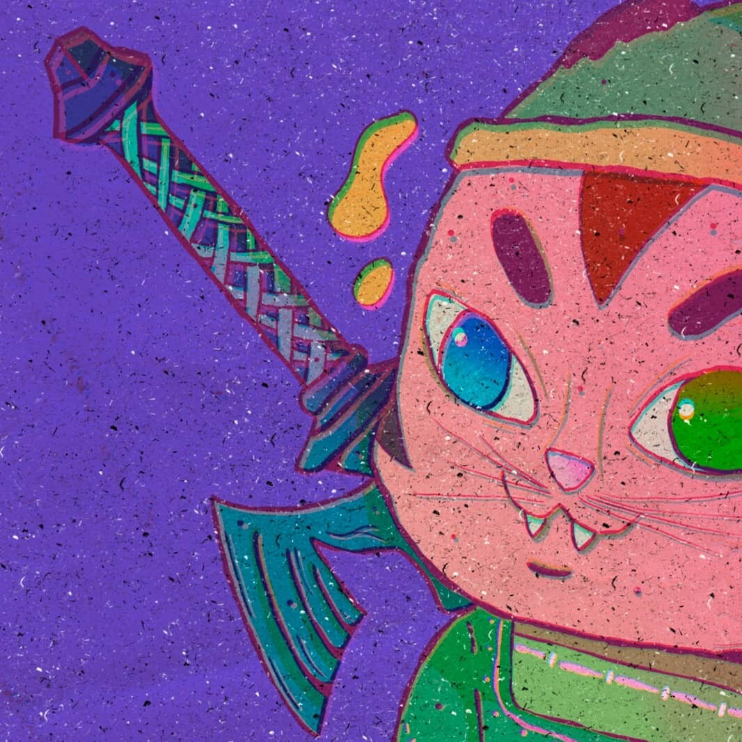 ArtStation - Palico with a Link Skin