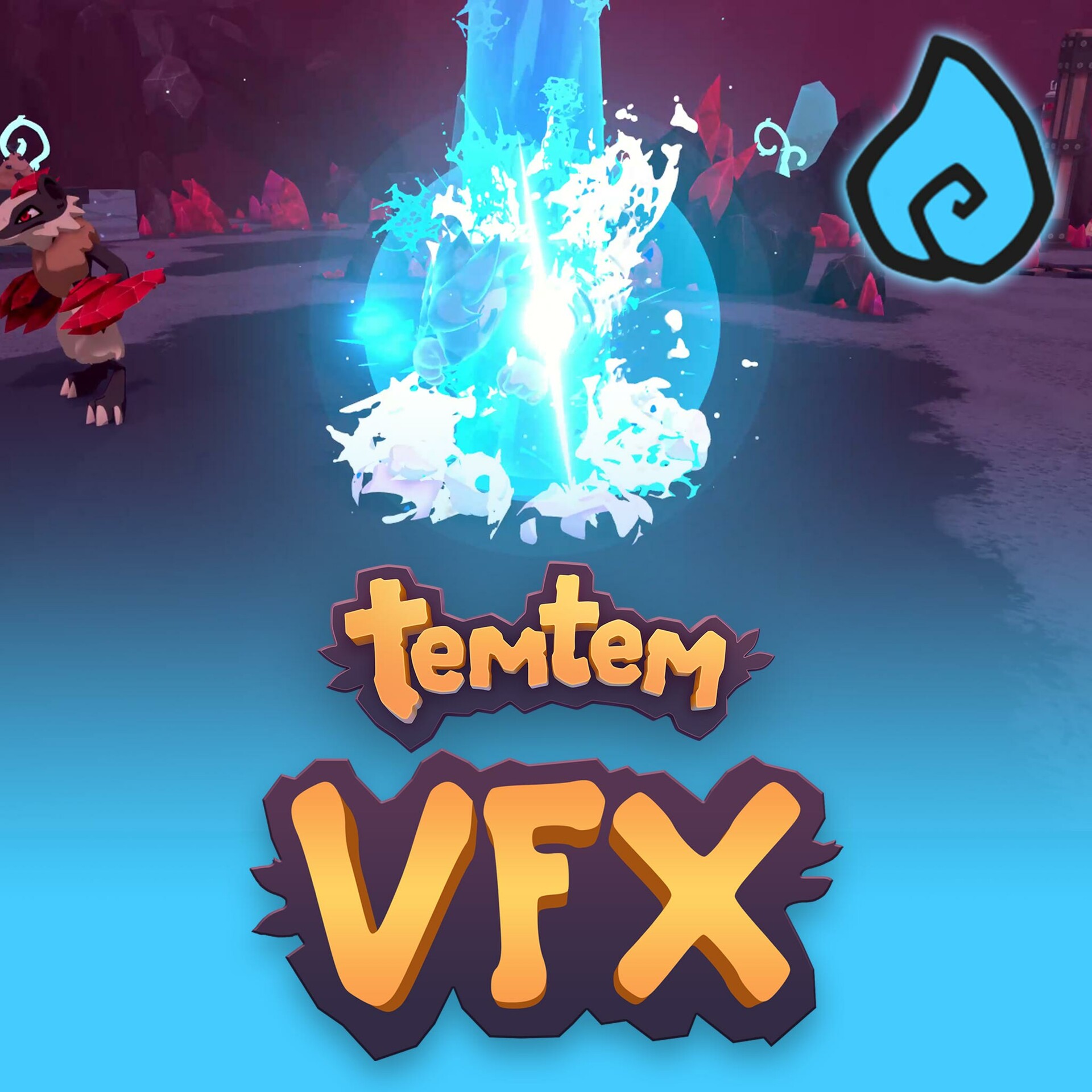 ArtStation - Temtem VFX Reel - Water Techniques