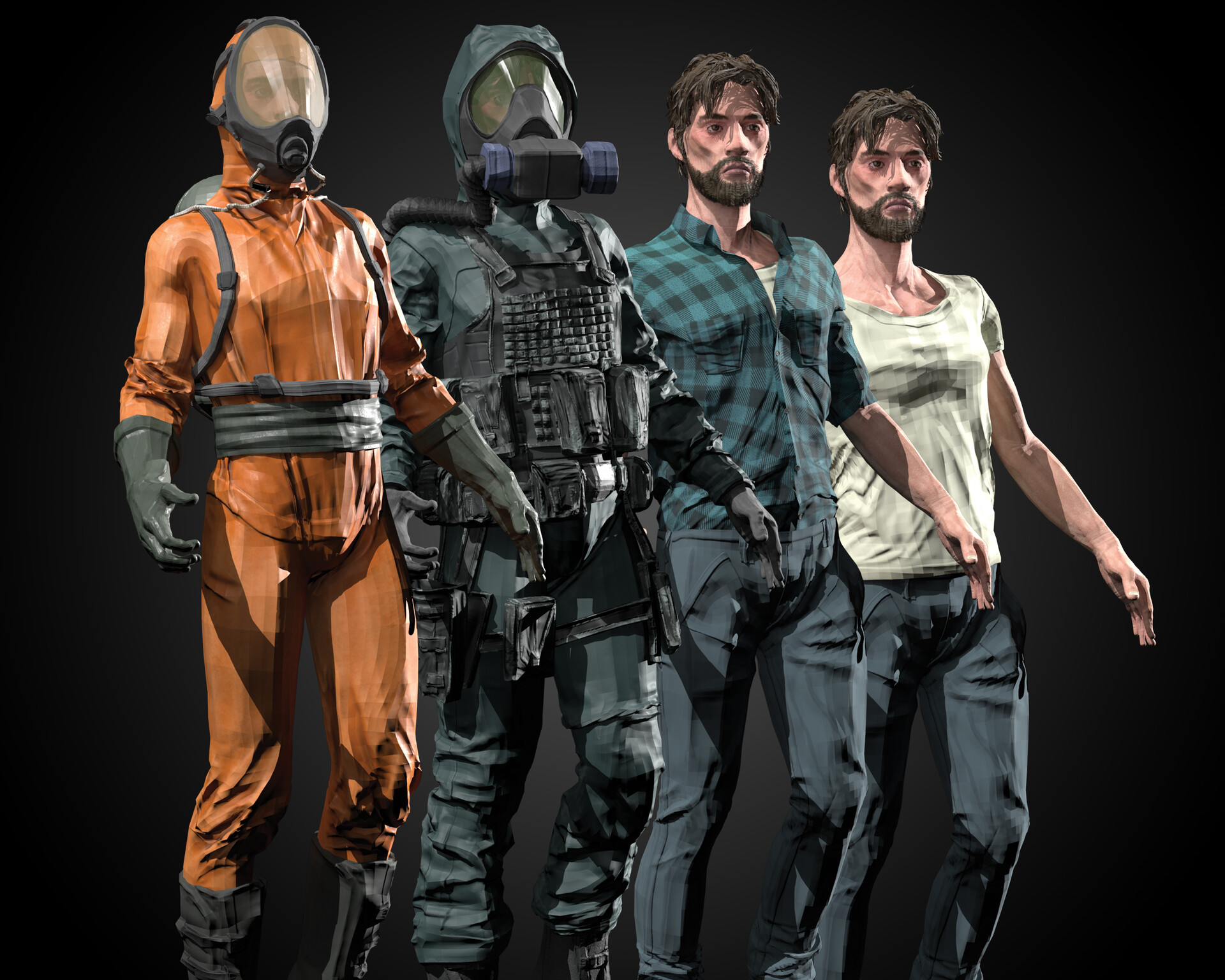 ArtStation - Survivor Game Character 2020