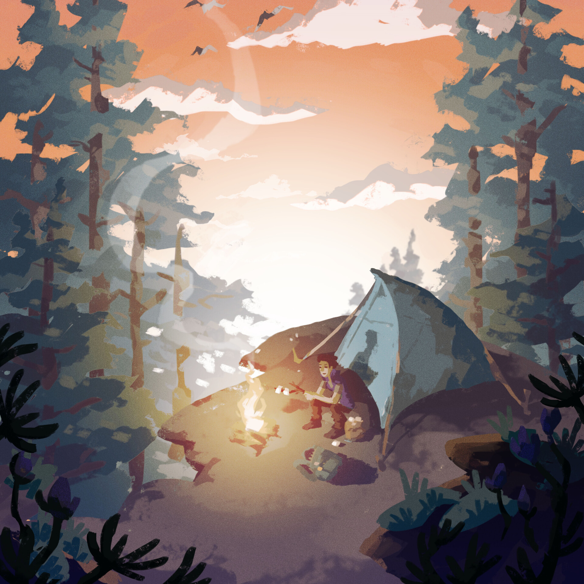 ArtStation - Campfire