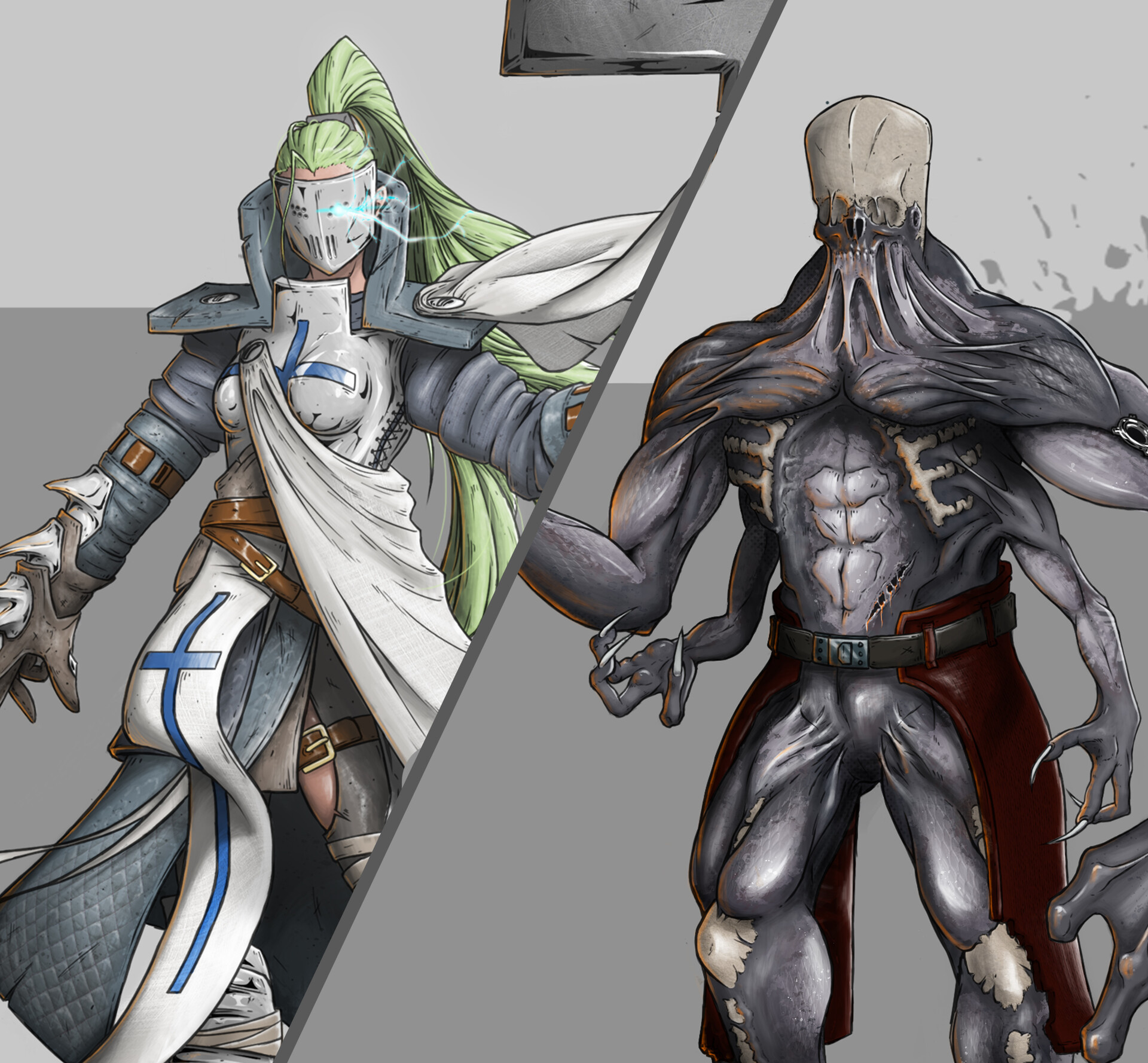 ArtStation - Character design (Good/Bad)